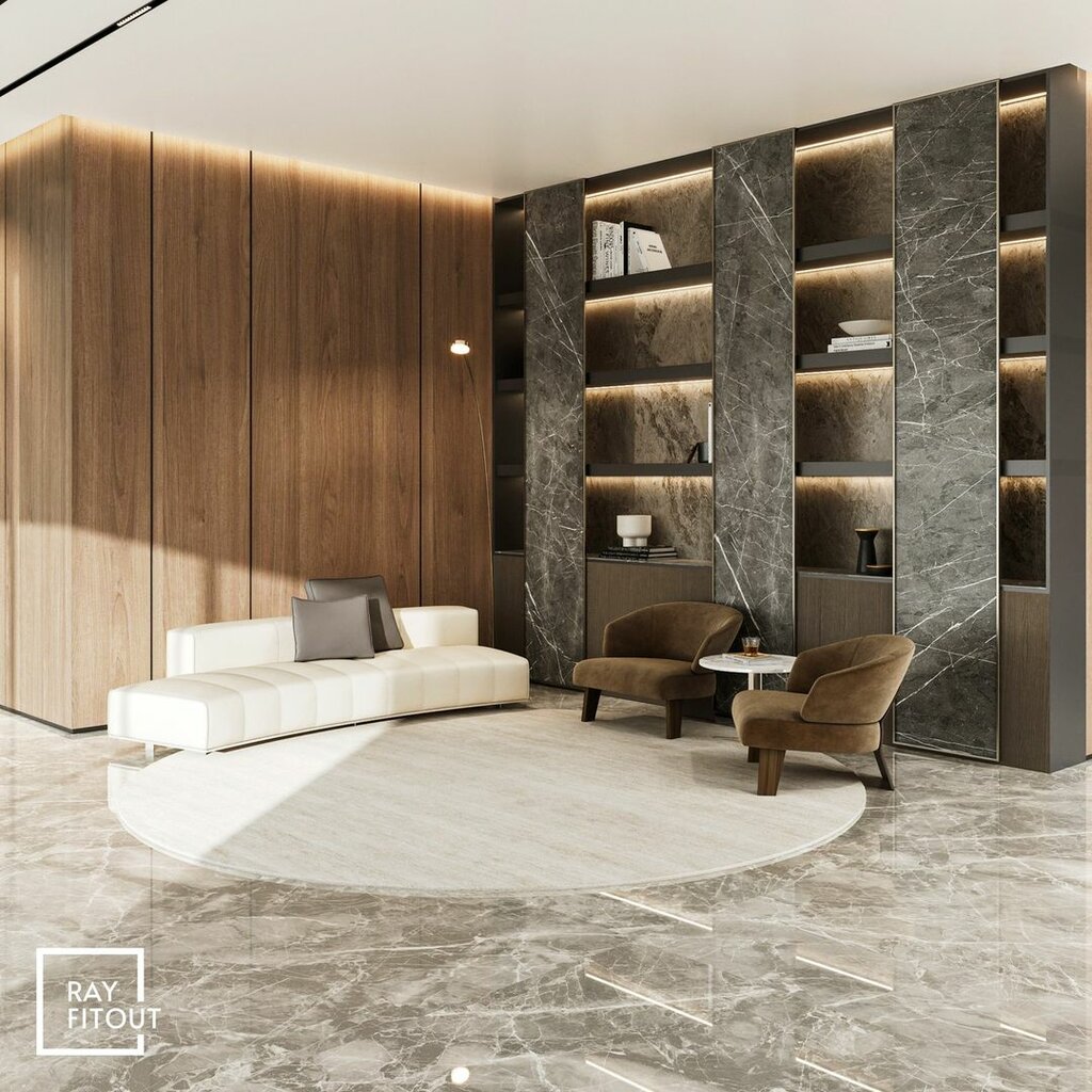 i̇ç dekorasyon ürünleri Ray Fitout & Interiors, Dubai, foto