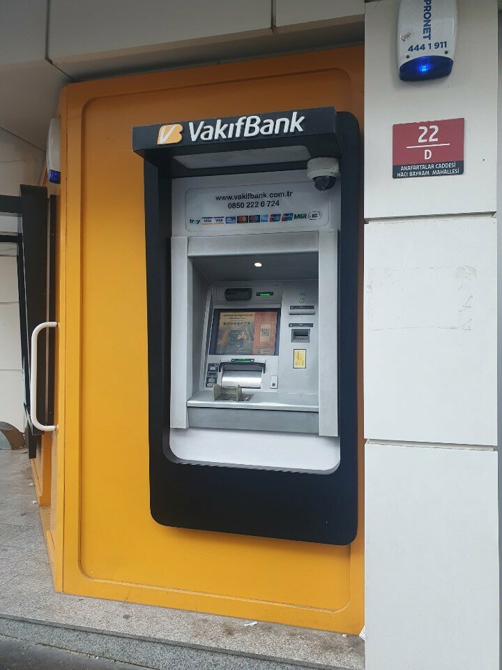 ATM'ler Vakıfbank ATM, Ankara, foto
