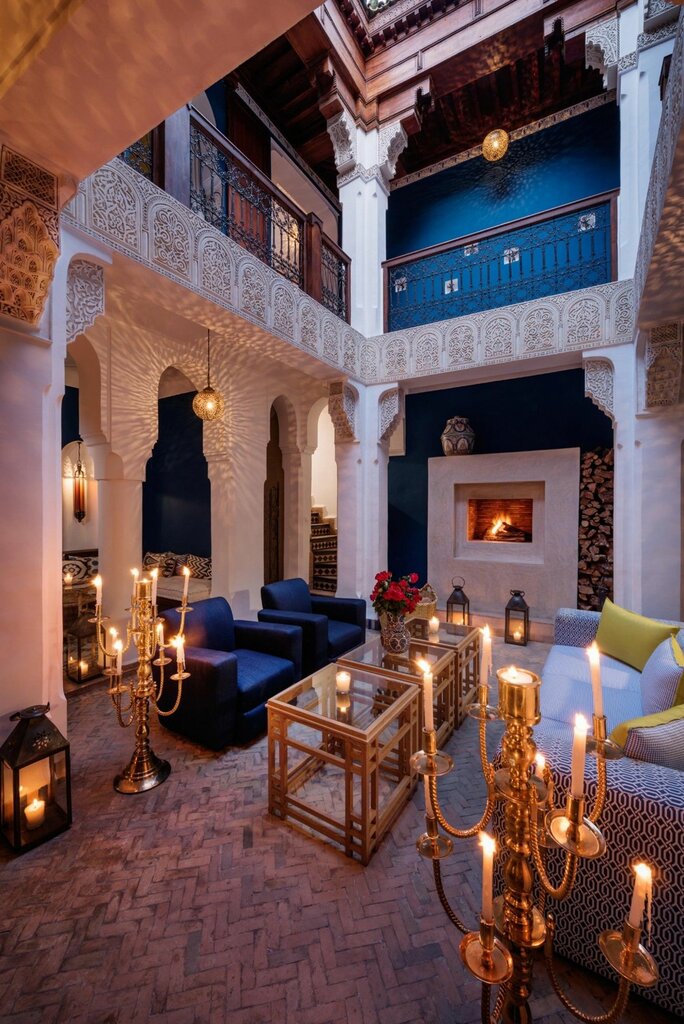 Otel Riad Les Yeux Bleus, Marakeş, foto