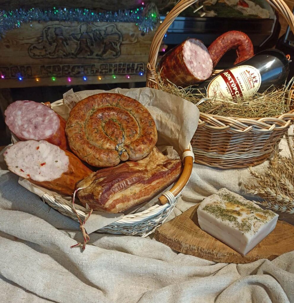 Kasap, şarküteri Three Farners, Riazan, foto