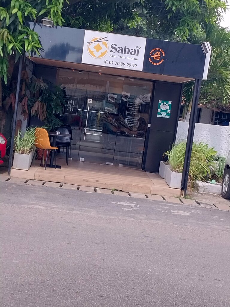 Kafe Sabaï thaï traiteur, Abican, foto