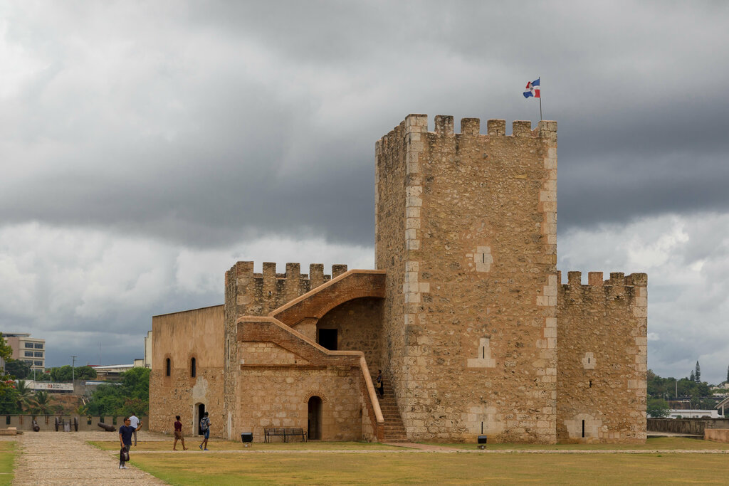 Turistik yerler Fortaleza Ozama, Santo Domingo, foto