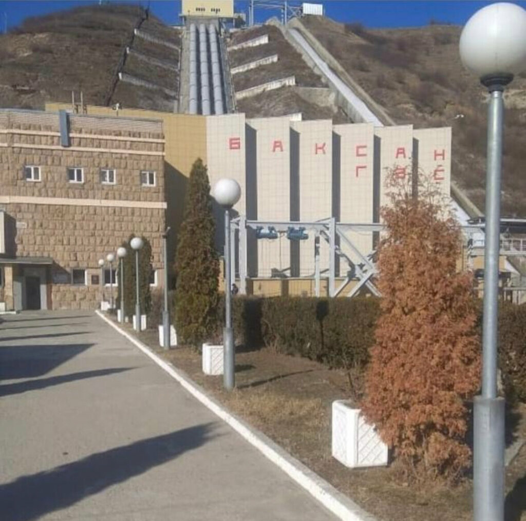 Elektrik santrali Баксан гидроэлектростанция, Kabardino‑Balkarya, foto