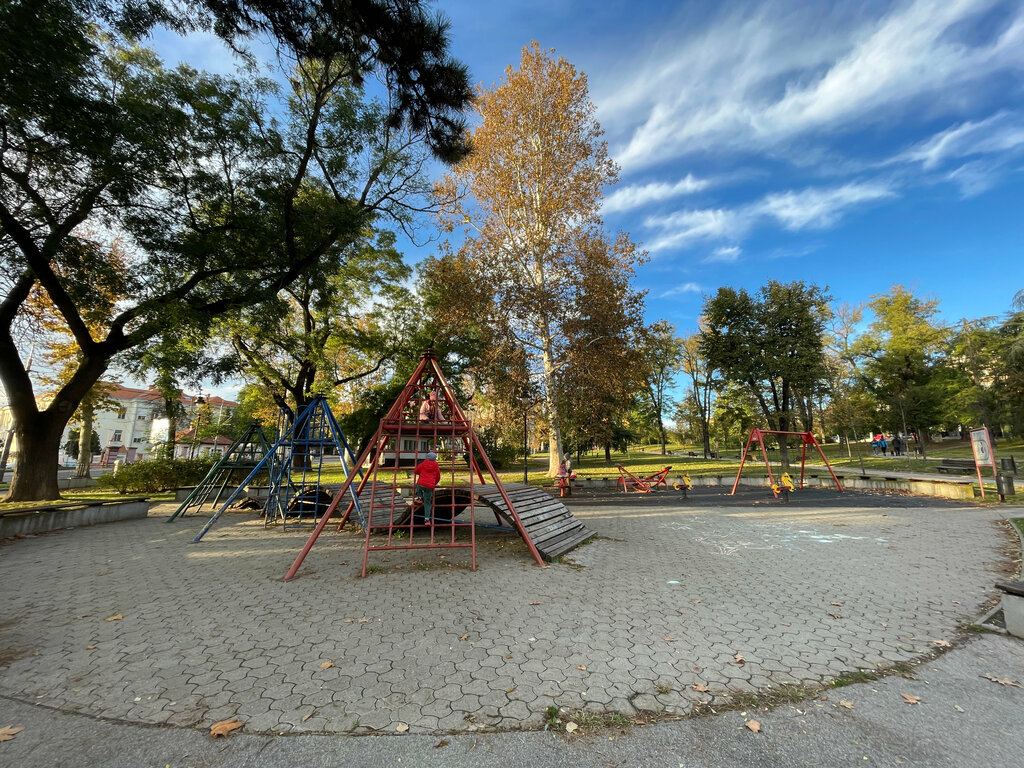 Kültür ve eğlence parkları Karađorđe's Park, Belgrad, foto