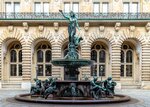 Hygieia fountain (Adolphsplatz No:1, Stadt Hamburg), anıt, heykel  Hamburg'dan