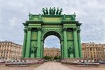 Monument-museum Triumphal Gate Narvskiye (ploshchad Stachek No:1), müzeler ve sanat galerileri  Saint‑Petersburg'dan