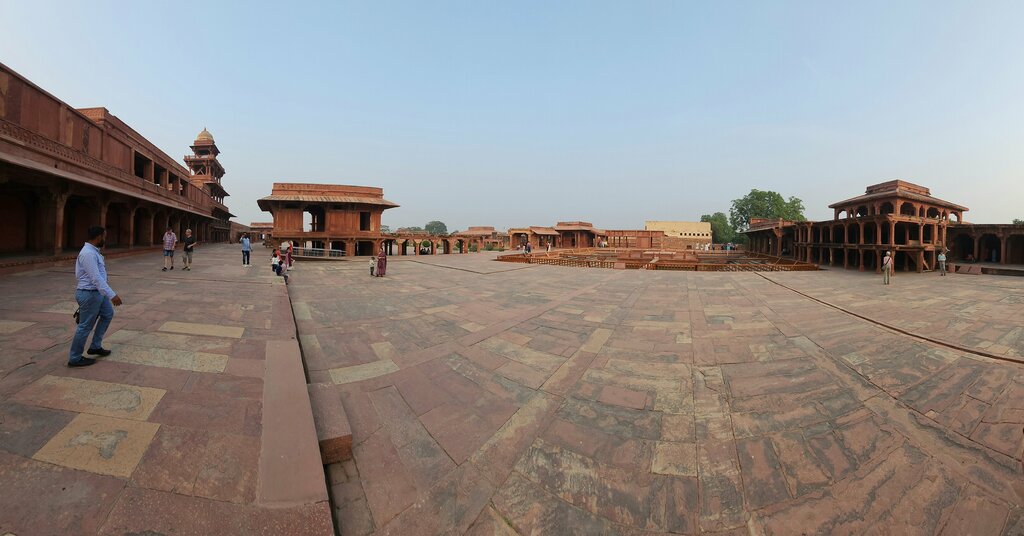 Turistik yerler Fatehpur Sikri Fort, Uttar Pradeş, foto