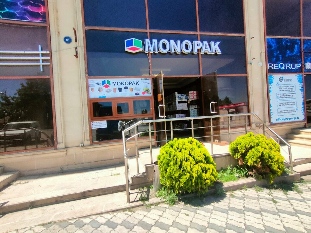 Tek kullanımlık mutfak gereçleri Monopak, Gence, foto