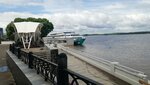 причал № 4 (Perm, mikrorayon Razgulyay), i̇skele  Perm'den