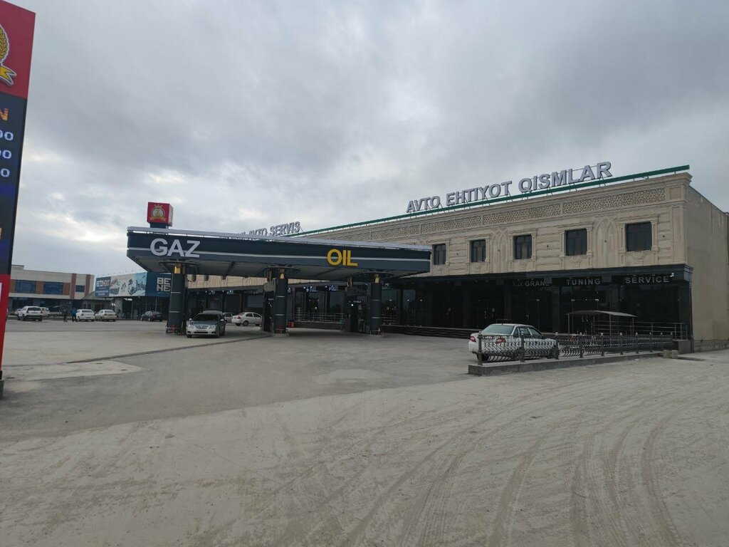 Benzin istasyonu Gas Station, Buhara, foto