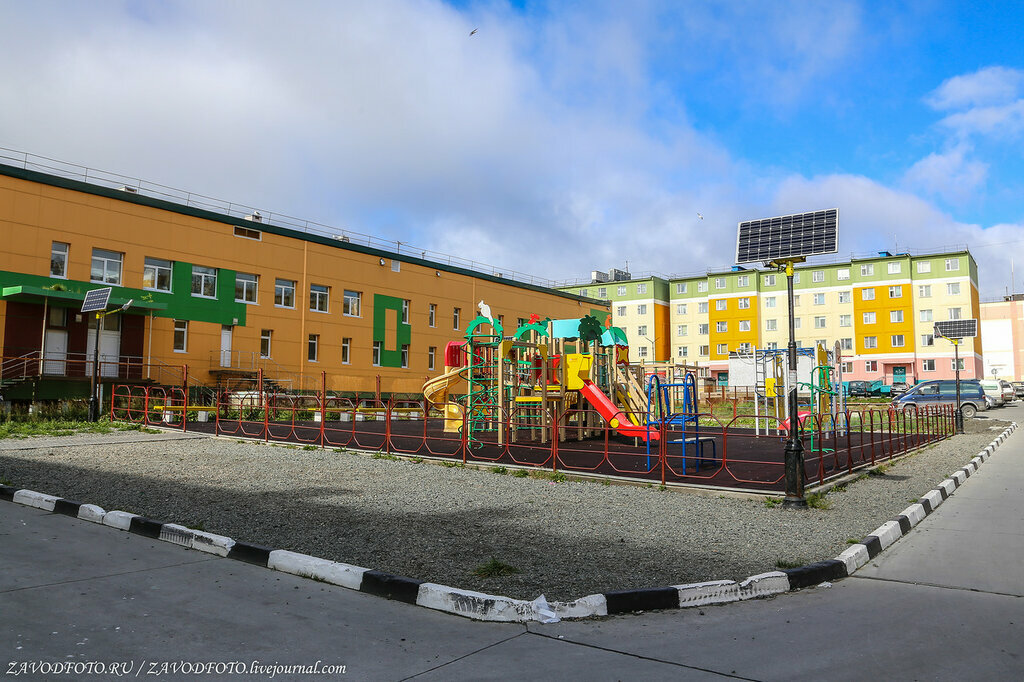 Oyun alanı Playground, Anadyr, foto