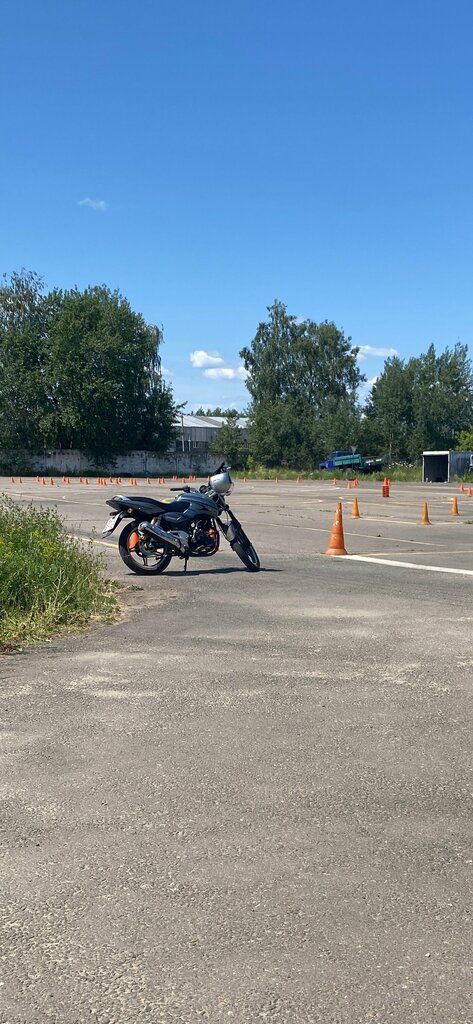 Ehliyet sınav alanı Мото площадка, Moskova ve Moskovskaya oblastı, foto
