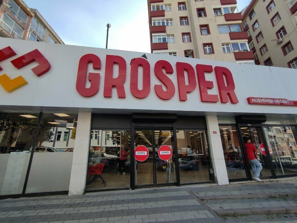 Süpermarket Grosper, İstanbul, foto
