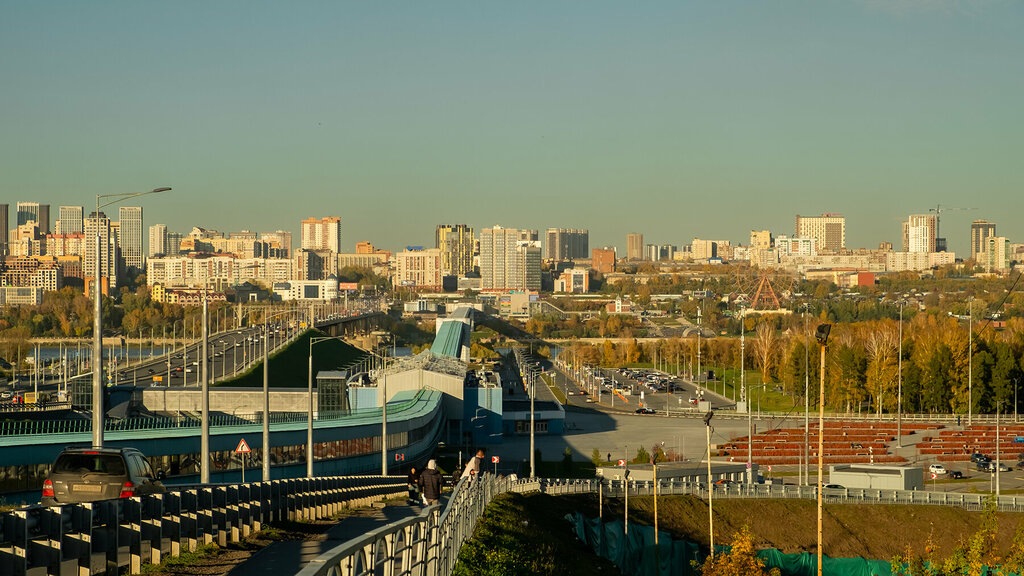 Hızlı ulaşım istasyonu High-speed urban transport station, Novosibirsk, foto
