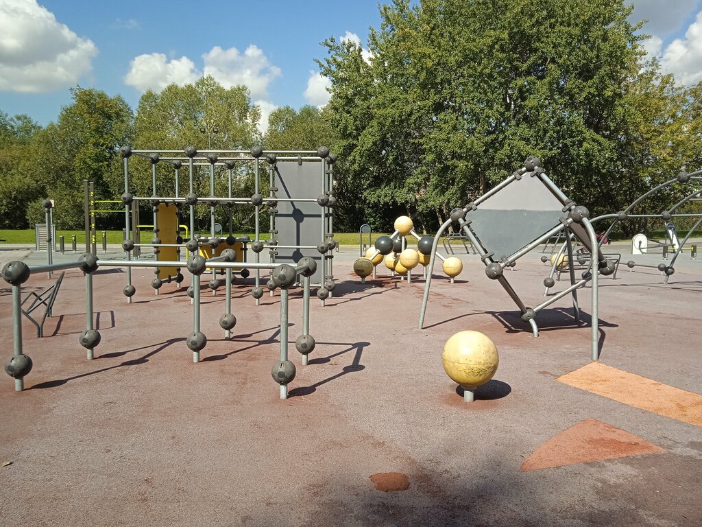 Spor alanı Паркур площадка, Moskova, foto