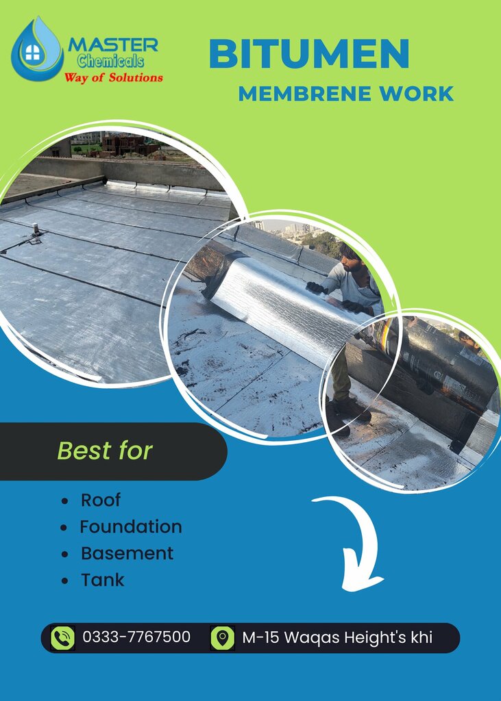 Yalıtım malzemeleri Master Chemical Services, Karaçi, foto