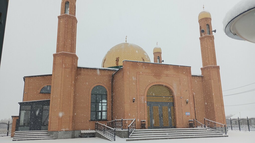 Cami Podstepnoe Village Mosque, Batı Kazakistan eyaleti, foto