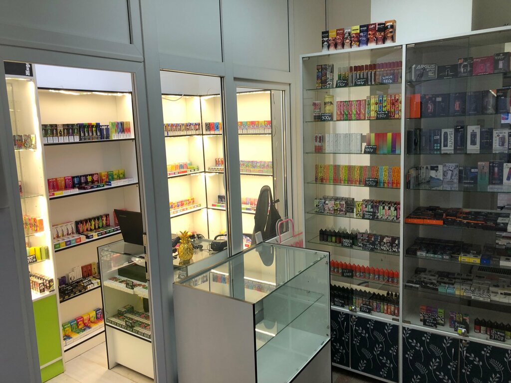 Tütün, sigara mağazaları Nakurimsya, Moskova ve Moskovskaya oblastı, foto