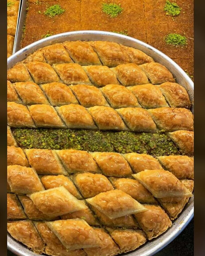 Pasta, şekerleme ve tatlı Örnek Anteplioğlu Baklava, İstanbul, foto
