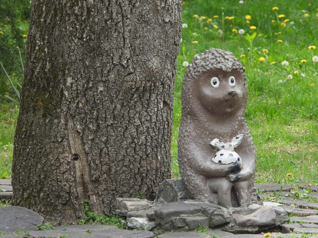 Dekorasyon ve süsleme, onur panosu Ёжик, Krasnodar, foto