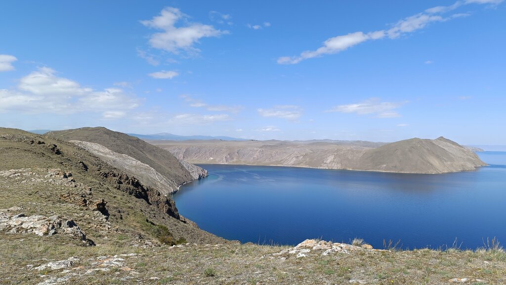 Dağ zirvesi Гора Шебета, İrkutskaya oblastı, foto