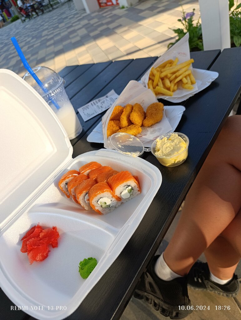 Suşi ve asya ürünleri Суши Сакура, Anapa, foto