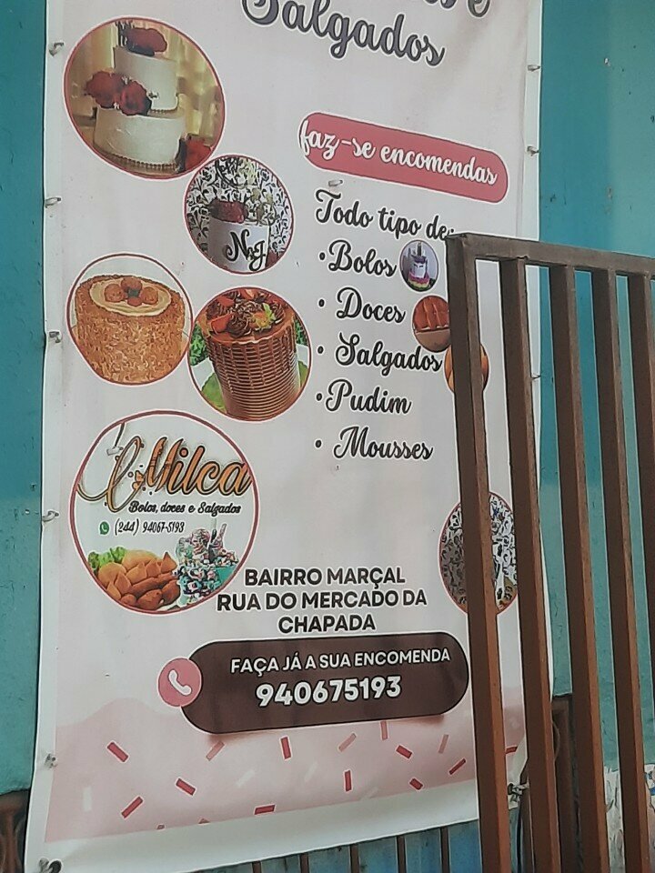 Pasta, şekerleme ve tatlı Milca Bolos, Doces e salgados, Loanda, foto