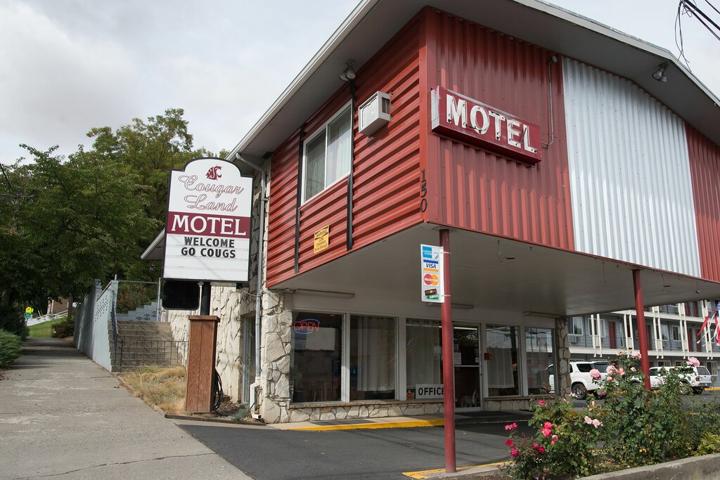Otel Cougar Land Motel, Pullman, foto