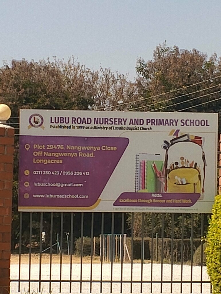 Anaokulları Lubu Road Nursery And Primary School, Lusaka, foto