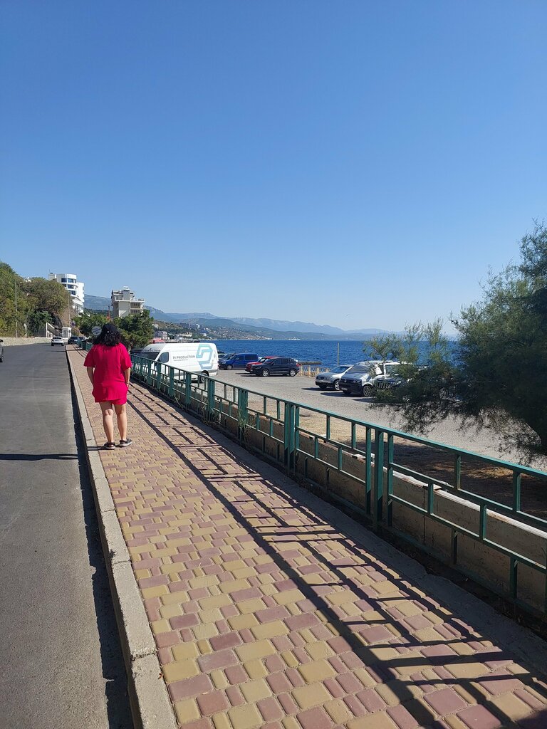 Plaj Пляж ООО Санаторий Морской уголок, Aluşta, foto