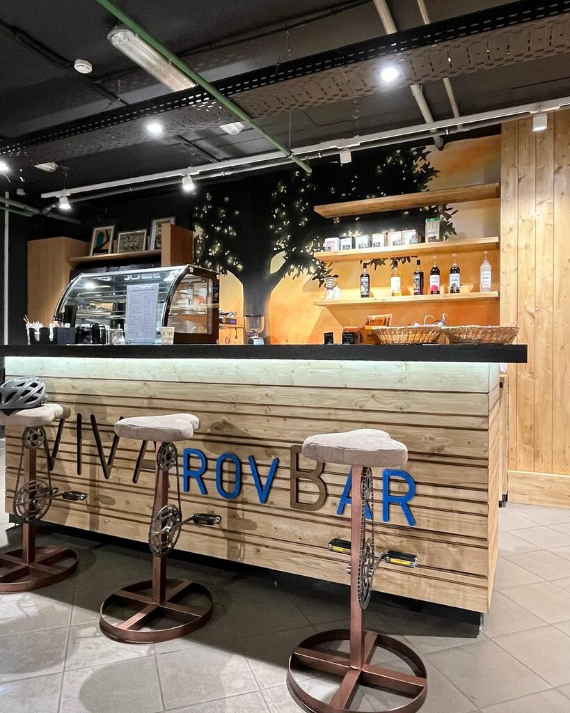 Kahve dükkanları Rovar Cafe, Minsk, foto