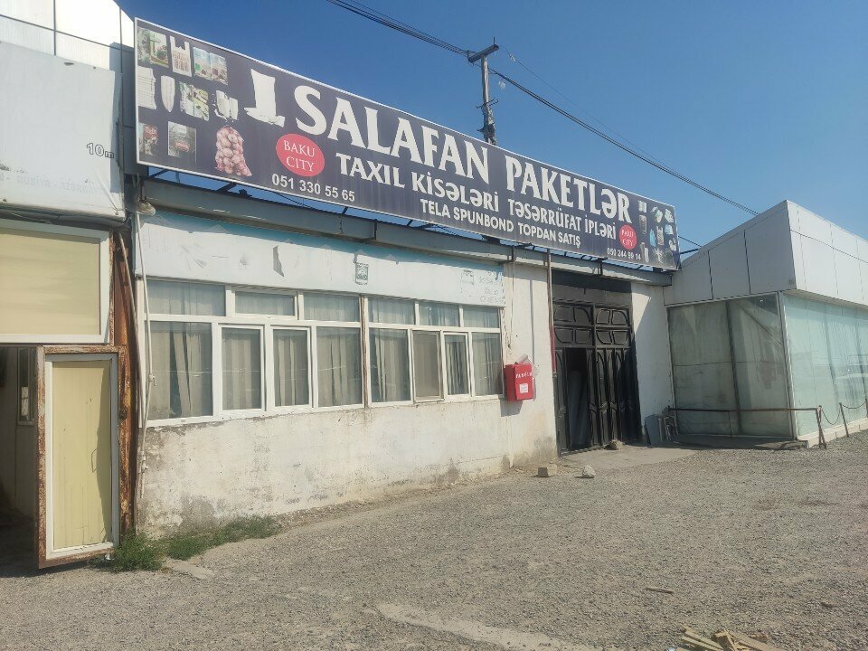 Toptancılar Salafan Paketlər, Bakü, foto