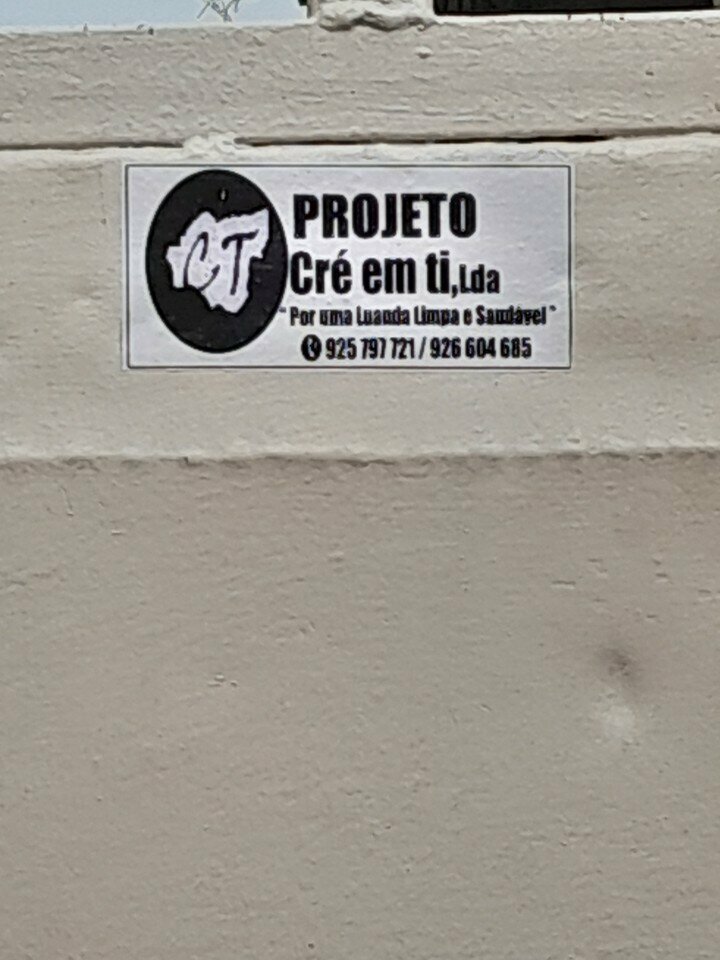 Uzman hizmetleri Projecto Cré em ti Ct, Loanda, foto