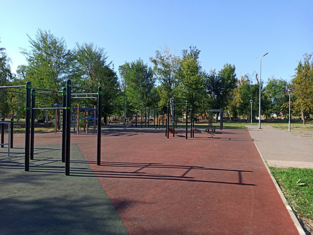 Spor alanı Sports ground, Şahty, foto