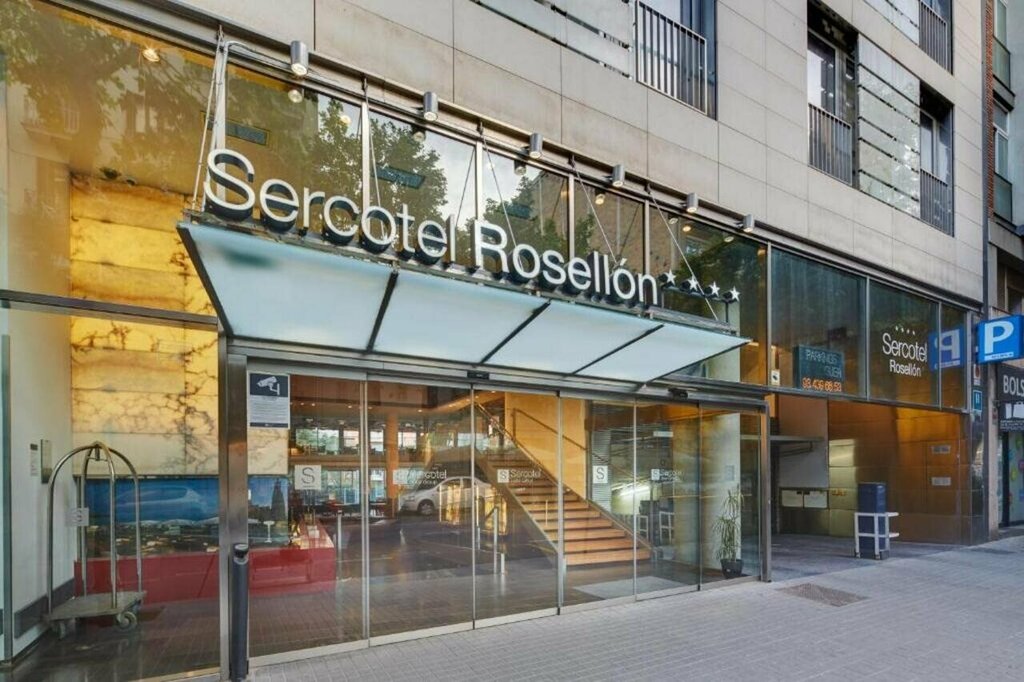 Otel Sercotel Rosellon, Barselona, foto