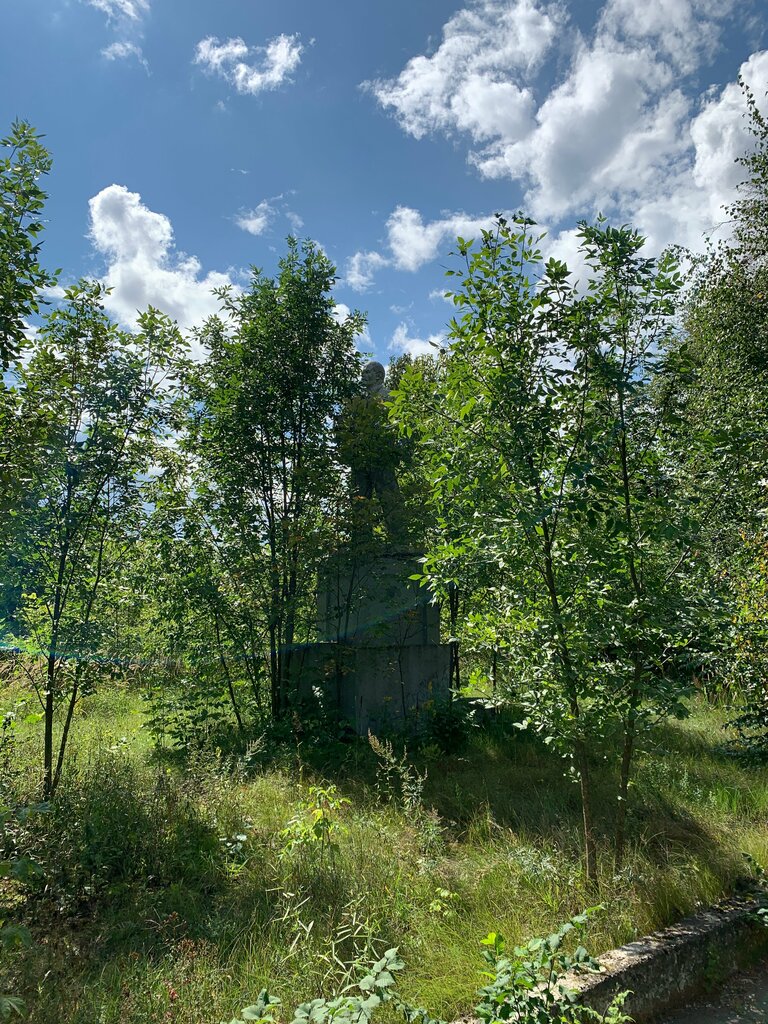 Anıt, heykel В.И. Ленин, Dzerjinsk, foto