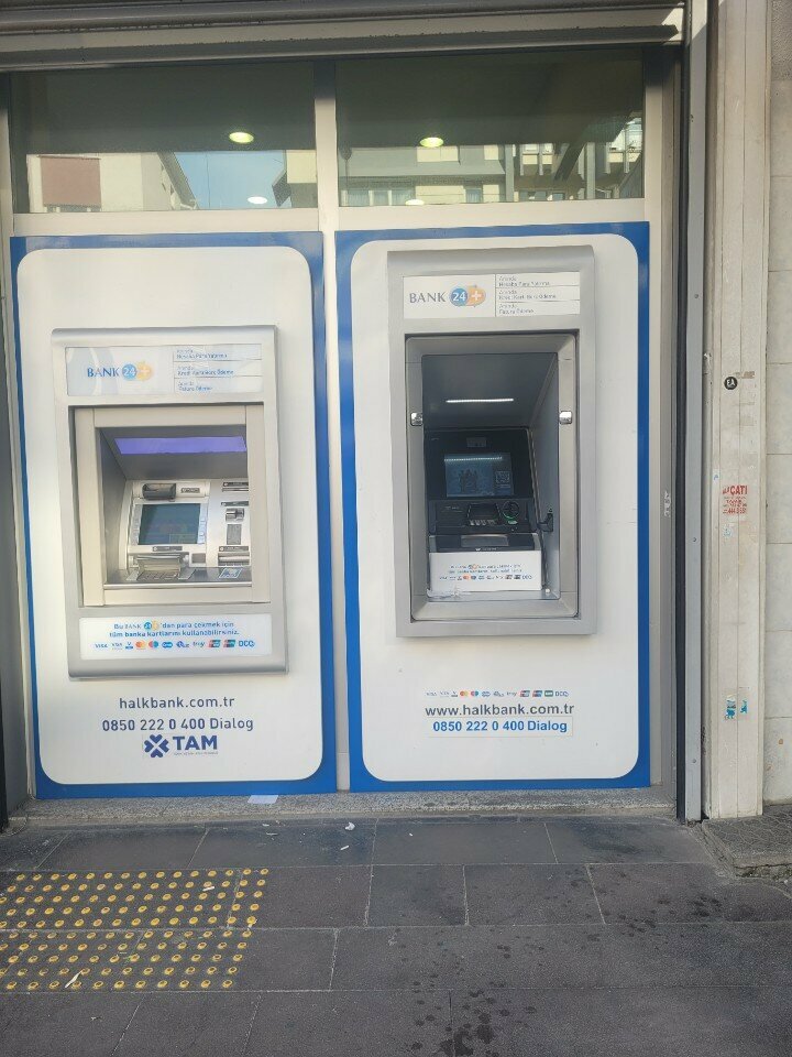ATM'ler Halkbank ATM, Ankara, foto