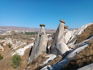Üç Güzeller (Nevşehir, Ürgüp), doğa  Ürgüp'ten