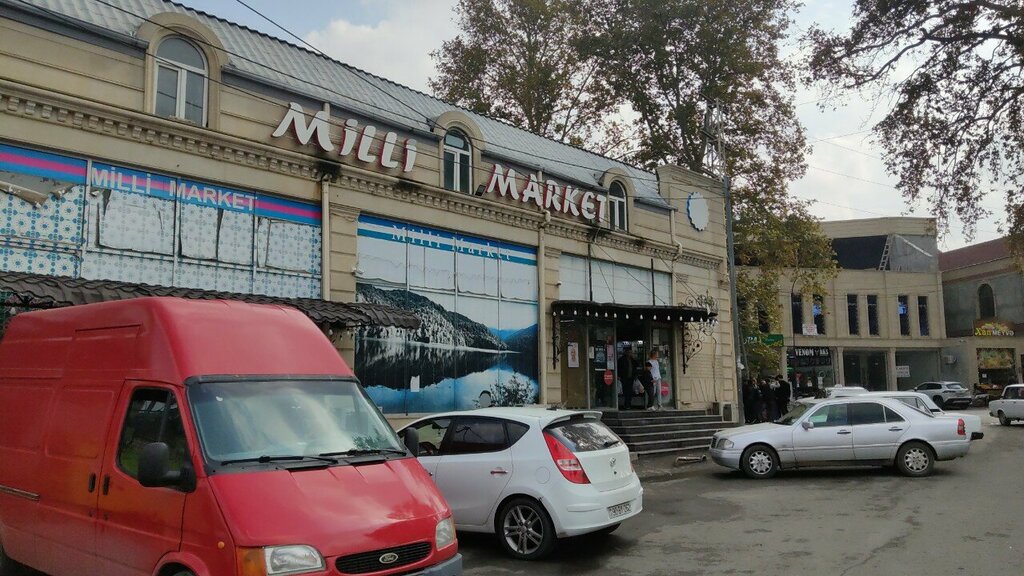 Market Milli market, Gence, foto