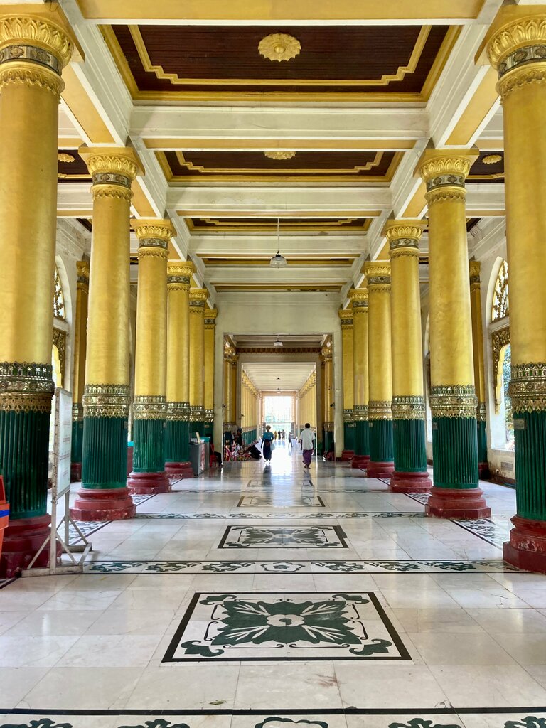 Pagoda Shwedagon Pagodası, Yangon, foto