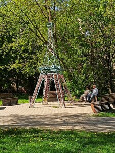 Model of the Eiffel Tower (Moscow, Izmaylovsky Avenue), park, sokak heykeli  Moskova'dan