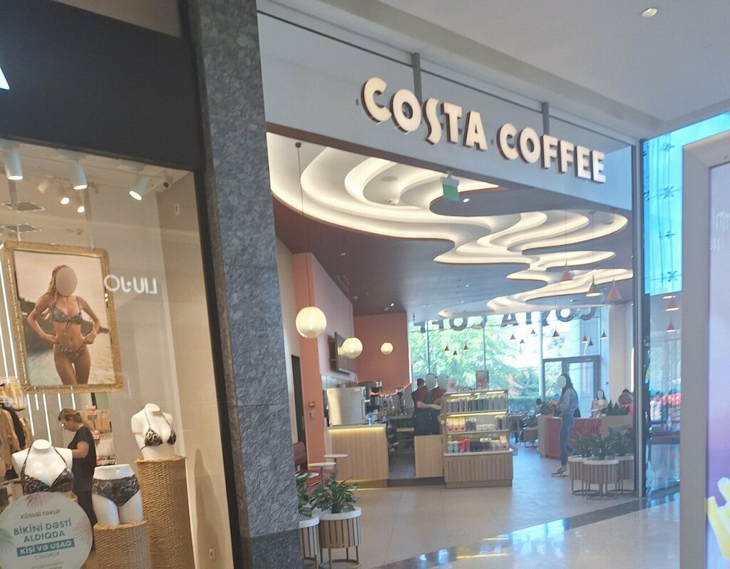 Kahve dükkanları Costa coffee, Bakü, foto