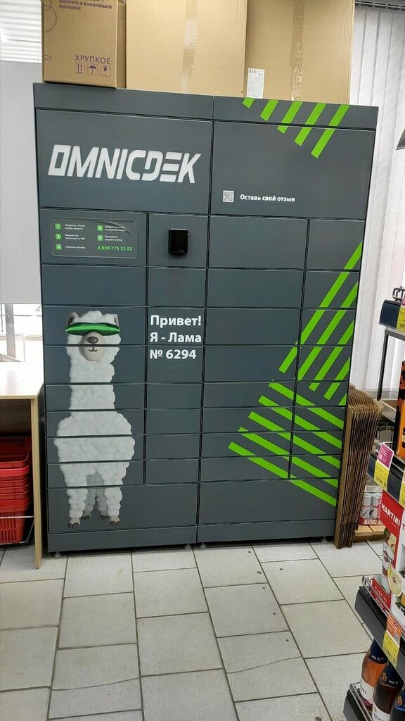 Parsel otomatı Omni CDEK, Arhangelsk, foto