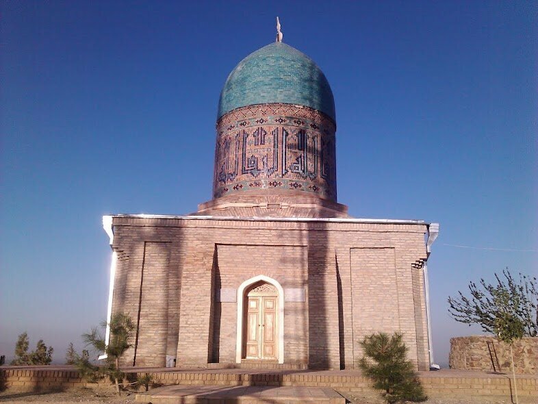 Turistik yerler Chupan-Ata Mausoleum, Semerkant, foto