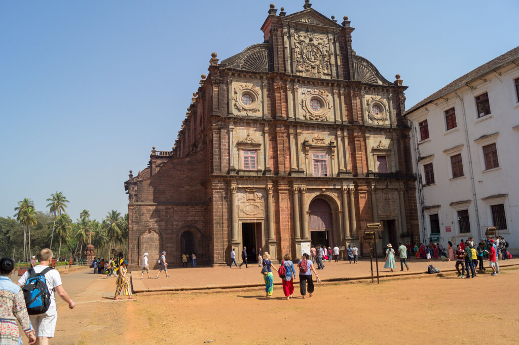 Katolik kiliseleri Bom Jesus Bazilikası, Goa, foto
