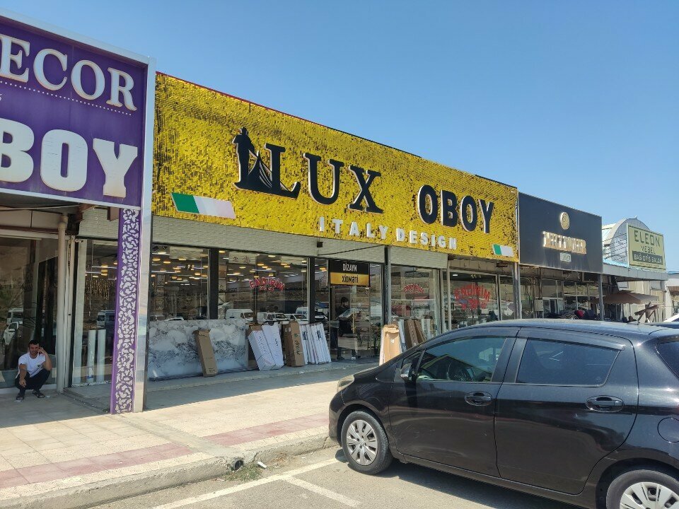 Duvar kağıdı mağazaları Lux oboy, Bakü, foto