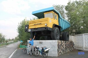 БелАЗ (Republic of Bashkortostan, Sibay), teknoloji anıtı  Sibay'dan