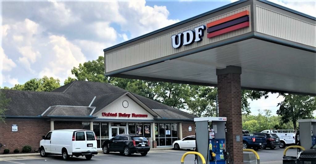 Kahve dükkanları United Dairy Farmers, Ohio Eyaleti, foto