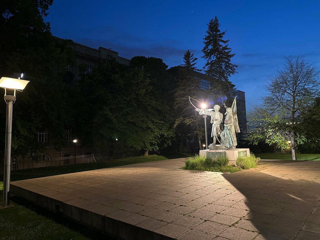 Anıt, heykel Князь Милош и архимандрит Милентий, Belgrad, foto