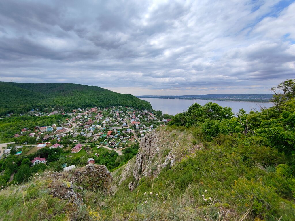 Dağ zirvesi Малая Бахилова гора, Samarskaya oblastı, foto